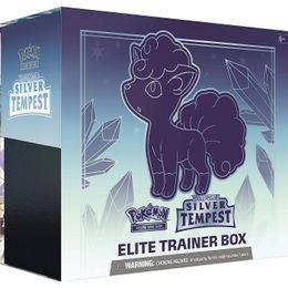 POKÉMON Sammelkarte Pokemon Sword & Shield: Silver Tempest Elite Trainer Box