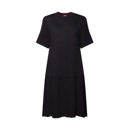 Esprit Collection Minikleid Plissiertes Kleid mit tiefer Taille