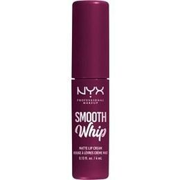 Nyx Cosmetics NYX Professional Makeup Lippen Make-up Lippenstift Smooth Whip Matte Lip Cream Berry Bed Sheets
