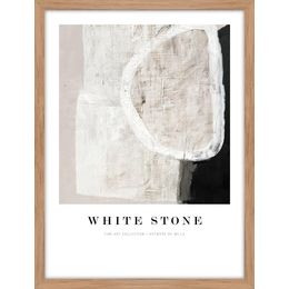 SONSTIGE Kunstdruck WHITE STONE