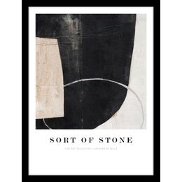 SONSTIGE Kunstdruck SORT OF STONE (LBH 30x40x2 cm)