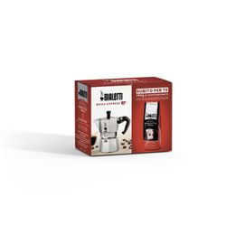 SONSTIGE Espressokocher BIALETTI Geschenkset (LBH 14x10x17 cm) LBH 14x10x17 cm grau