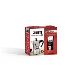SONSTIGE Espressokocher BIALETTI Geschenkset (LBH 16.50x11.50x22 cm) LBH 16.50x11.50x22 cm grau