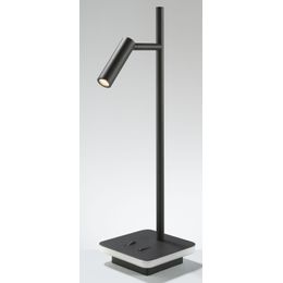 SONSTIGE casa NOVA LED-Tischleuchte EMPIRE (BH 13x45.30 cm) BH 13x45.30 cm schwarz Schreibtischlampe Büroleuchte Bürolampe Schreibtischleuchte