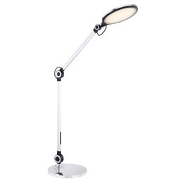 SONSTIGE GLOBO Lighting Tischleuchte URIAS (LBH 55.70x20x103.50 cm) LBH 55.70x20x103.50 cm grau Tischlampe Klemmleuchte Schreibtischleuchte Schreibtischlampe