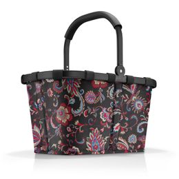 carrybag Reisenthel - frame PAISLEY black (BHT 29x48x28 cm)