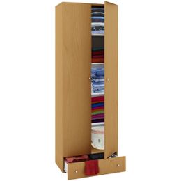 SONSTIGE VCM Mehrzweckschrank VANDOL I (BHT 70x198x40 cm) BHT 70x198x40 cm beige Flurschrank Garderobenschrank Dielenschrank Diningtisch