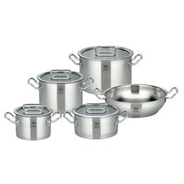 SONSTIGE ELO Topf-Set GOURMET PLUS grau Kochtopf Suppentopf Töpfe Universaltopf Topf