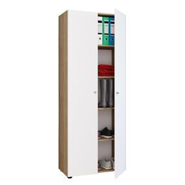 SONSTIGE VCM Mehrzweckschrank VANDOL (BHT 70x178x40 cm) BHT 70x178x40 cm Flurschrank Garderobenschrank Dielenschrank Diningtisch