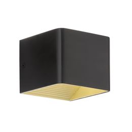 SONSTIGE FISCHER & HONSEL Wandleuchte DAN (BH 10x8 cm) BH 10x8 cm schwarz Wandlampe