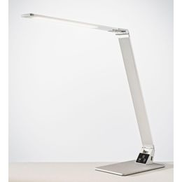 SONSTIGE casa NOVA Schreibtischleuchte UNO (BHT 14x42x50.30 cm) BHT 14x42x50.30 cm grau Schreibtischlampe Büroleuchte Bürolampe LED-Tischleuchte