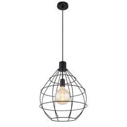 SONSTIGE GLOBO Lighting Hängeleuchte (DH 37x120 cm) DH 37x120 cm schwarz Hängelampe Pendelleuchte Pendellampe