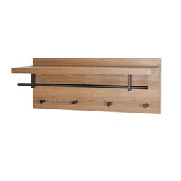 SONSTIGE HAKU Möbel Wandgarderobe (BHT 75x30x26 cm) BHT 75x30x26 cm bunt Garderobenpaneel Garderobe Garderobenleiste Garderobenset