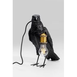 KARE Tischleuchte ANIMAL CROW (BHT 14x34x31 cm)