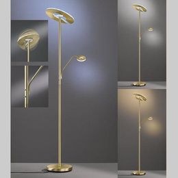 SONSTIGE FISCHER & HONSEL Stehleuchte DENT (DH 35x180 cm) DH 35x180 cm gold Stehlampe Leseleuchte Deckenfluter Bogenleuchte