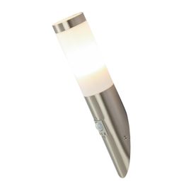 SONSTIGE GLOBO Lighting Außenleuchte BOSTON LED (DH 7.60x40 cm) DH 7.60x40 cm grau Außenlampe LED-Aussenleuchten Outdoor-Leuchte