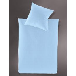 SONSTIGE irisette Bettwäsche LUMEN Jersey (BL 135x200 cm) BL 135x200 cm blau Bettbezug Bettzeug
