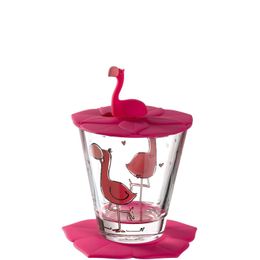 Kindertrinkglas-Set Leonardo FLAMINGO