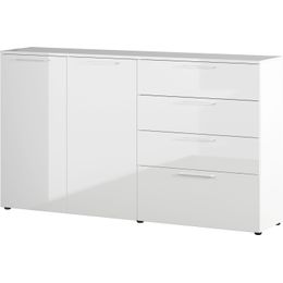 SONSTIGE GERMANIA Sideboard SUNNYVALE (BHT 186x107x40 cm) BHT 186x107x40 cm weiß Kommode Bürokommode Anrichte