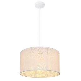 SONSTIGE GLOBO Lighting Hängeleuchte PINNI (DH 38x120 cm) DH 38x120 cm weiß Hängelampe Pendelleuchte Pendellampe