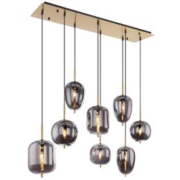 SONSTIGE GLOBO Lighting Hängeleuchte BLACKY I (LBH 102.50x34x120 cm) LBH 102.50x34x120 cm grau Hängelampe Pendelleuchte Pendellampe