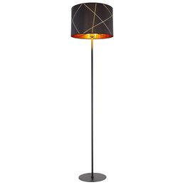 SONSTIGE GLOBO Lighting Stehleuchte BEMMO (DH 38x151 cm) DH 38x151 cm schwarz Stehlampe Leseleuchte Deckenfluter Bogenleuchte