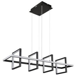 SONSTIGE GLOBO Lighting Hängeleuchte WOLFHARD (LBH 90x28x120 cm) LBH 90x28x120 cm schwarz Hängelampe Pendelleuchte Pendellampe