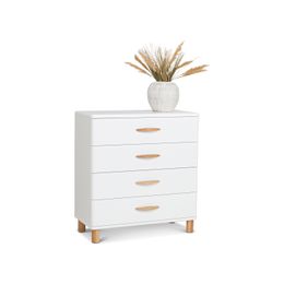 SONSTIGE Kommode SANSIBAR KLIFF (BHT 86x92x41 cm) BHT 86x92x41 cm weiß Sideboard Bürokommode Anrichte