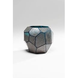 KARE Vase Stone Grau Klein (BHT 17,50x14,50x17,50 cm)