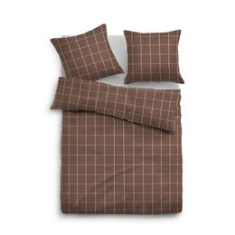 Bettwäsche Tom Tailor Flanell (200x200 cm, mit 2 Kissen)