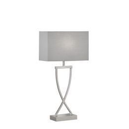 SONSTIGE FISCHER & HONSEL Tischleuchte ANNI (LBH 27x12x51 cm) LBH 27x12x51 cm grau Tischlampe Klemmleuchte Schreibtischleuchte Schreibtischlampe