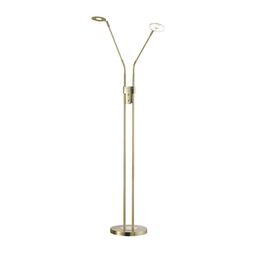 SONSTIGE FISCHER & HONSEL Stehleuchte DENT (LBH 25x25x150 cm) LBH 25x25x150 cm gold Stehlampe Leseleuchte Deckenfluter Bogenleuchte