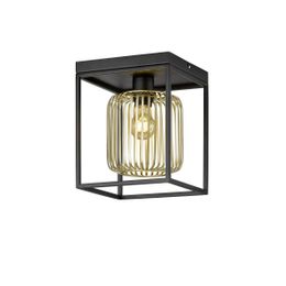 SONSTIGE FISCHER & HONSEL Deckenleuchte CAYDO (LB 23x23 cm) LB 23x23 cm schwarz Deckenlampe