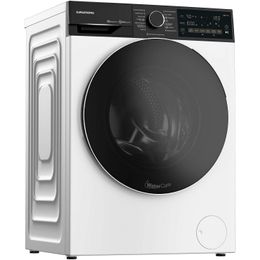A (A bis G) Grundig Waschmaschine Waschmaschinen Mikroplastikfilter weiß Frontlader