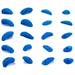 blue pill - Easy Boulder - Klettergriffe Gr XS-M blau/weiß