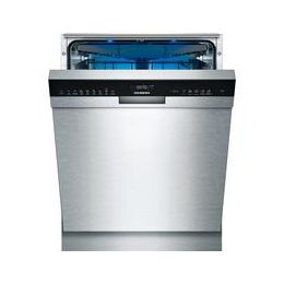 Siemens SN45ES57CE iQ500, Spülmaschine edelstahl/schwarz, Home Connect Nennkapazität: 14 Maßgedecke Lautstärke (Spülen): 42 dB