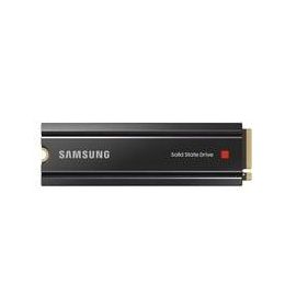 Samsung 980 PRO Heatsink 2 TB, SSD schwarz, PCIe 4.0 x4, NVMe 1.3c, M.2 2280, intern Kapazität: 2 TB Datentransferrate: Lesen: 7.000 MB/s, Schreiben: 5.100 MB/s IOPS: Lesen: 1.000.000, Schreiben: 1.000.000