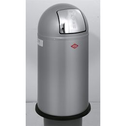 Wesco Mülleimer 50,0 l silber