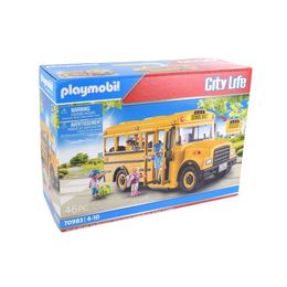 Playmobil® Spielbausteine Playmobil 70983 City Life Schulbus mit Licht und Stoppschild