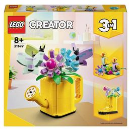 Lego® Konstruktionsspielsteine CREATOR Gießkanne mit Blumen