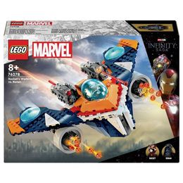 Lego® Konstruktionsspielsteine MARVEL SUPER HEROES Rockets Raumschiff vs. Ronan