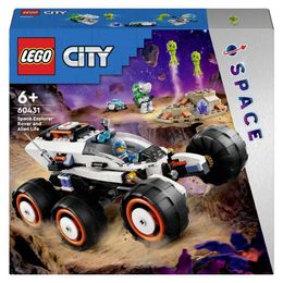 Lego® Konstruktionsspielsteine CITY Weltraum-Rover mit Außerirdischen