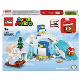 Lego® Konstruktionsspielsteine Super Mario™ Schneeabenteuer mit Familie Pinguin