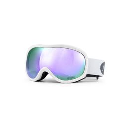 YEAZ Skibrille STEEZE ski- und snowboard-brille violett/weiss