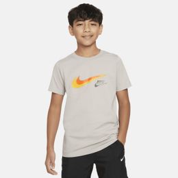 Nike Sportswear T-Shirt mit Grafik für ältere Kinder (Jungen) - Grau
