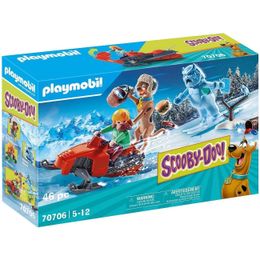 Playmobil® Konstruktions-Spielset Playmobil Scooby-DOO! 70706 Abenteuer mit Snow Ghost