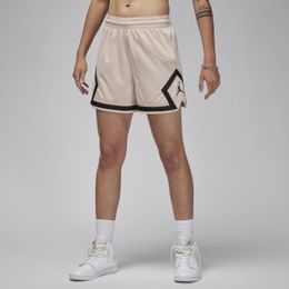 Jordan Sport Diamond Shorts für Damen (ca. 10 cm) - Braun