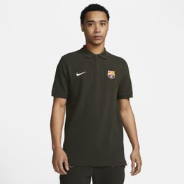 FC Barcelona Nike Fußball-Poloshirt für Herren - Grün