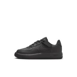 Nike Force 1 Low EasyOn Schuh für jüngere Kinder - Schwarz