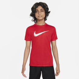 Nike Trophy23 Dri-FIT Kurzarm-Oberteil für ältere Kinder - Rot